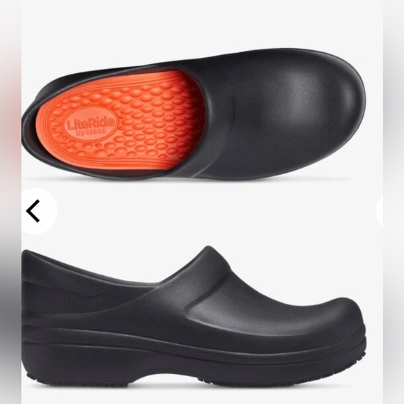 CROCS | Shoes | Crocs Womens Neria Pro Ii Literide Black Work Clogs ...